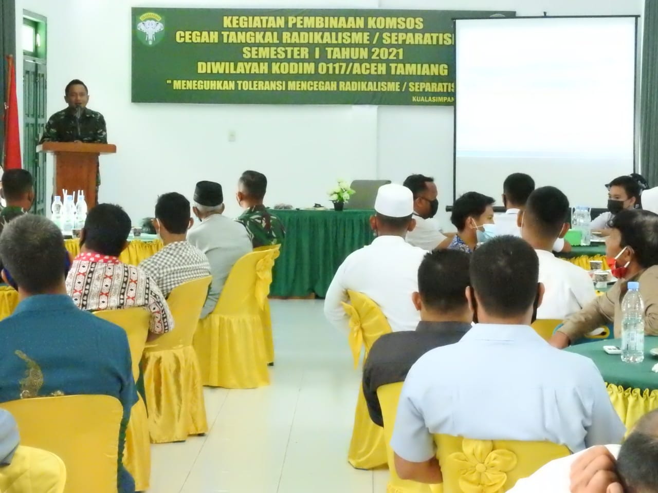 Cegah dan Tangkal Radikalisme dan Separatisme, Kodim 0117/Aceh Tamiang Gelar Komsos - PENJURU.ID