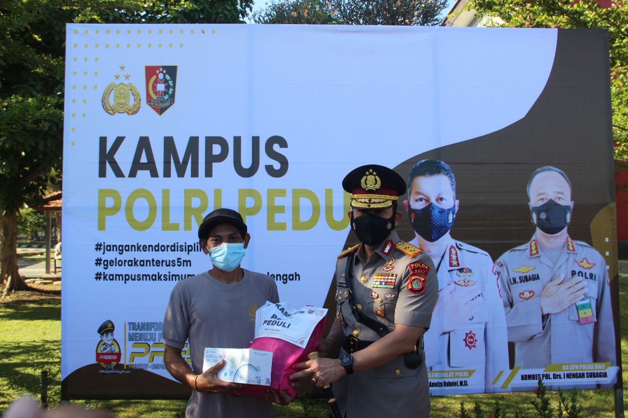 Kapolda Bali Pimpin Upacara Pembukaan Diktukba Polri T.A. 2021 - PENJURU.ID