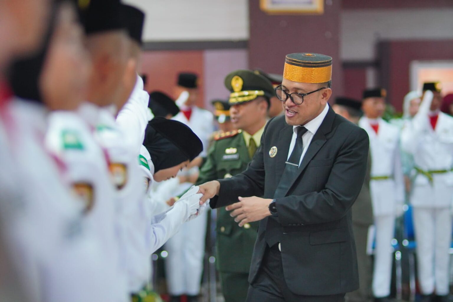 Jelang 17 Agustus, Paskibra Jeneponto 2025 Dikukuhkan Secara Resmi oleh ...